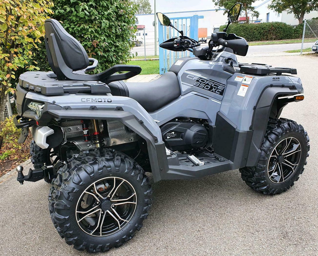 CF Moto 850 Ghost Grey - Moto Raster